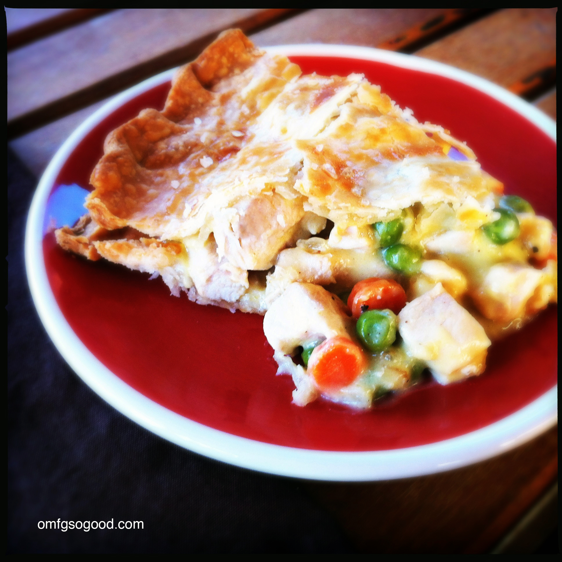 turkey pot pie | omfg. so good.